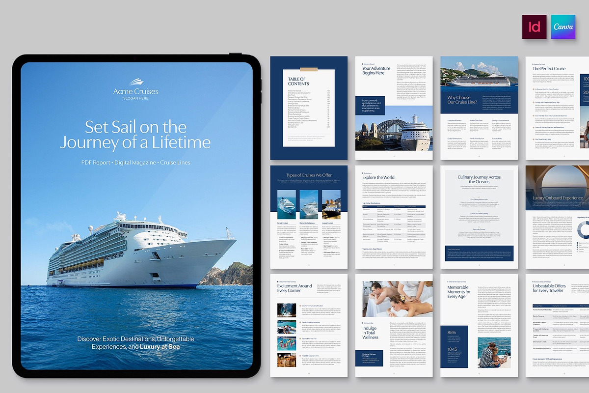 Travel Brochure Template - Siteoutsite